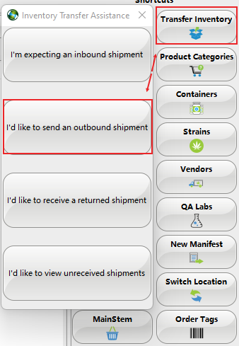Transferring a Manifest (C)
