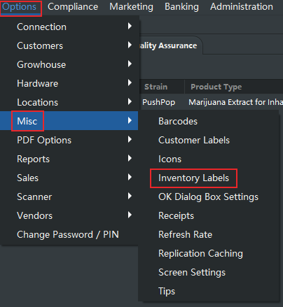Creating Customer and Inventory Labels (C)