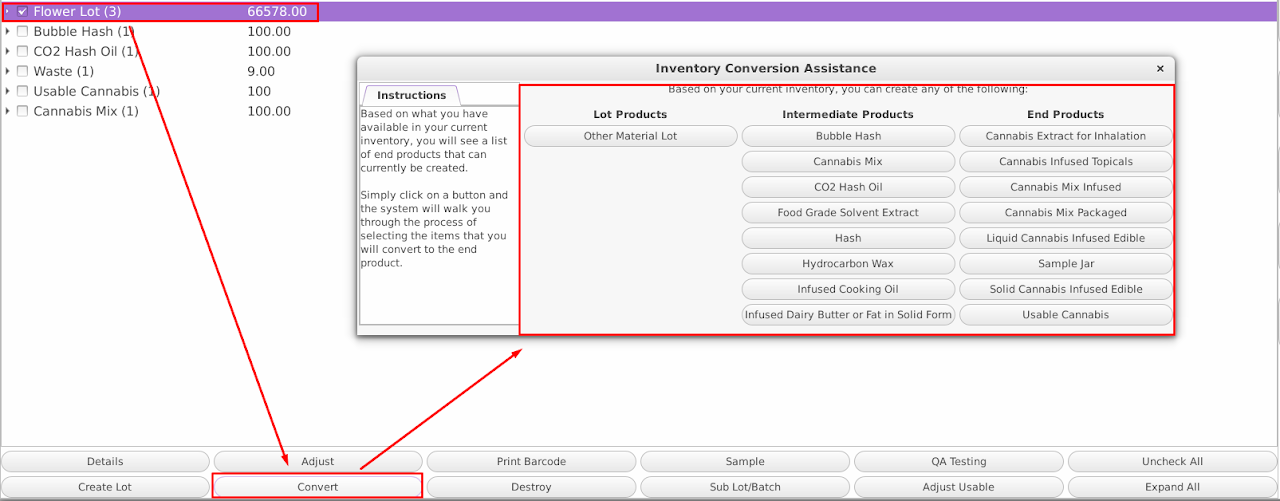 Converting Inventory (T)