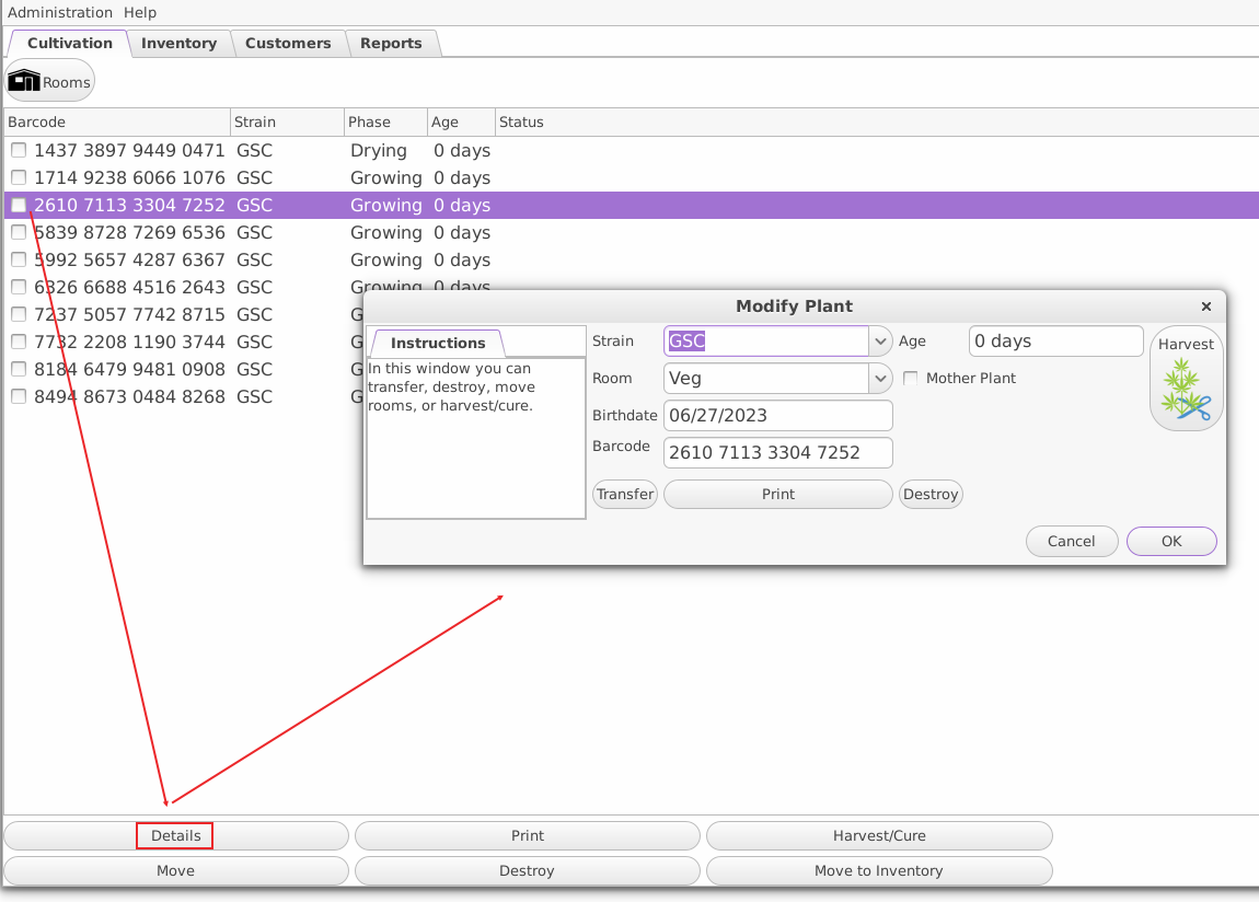 Modifying Plants (T)