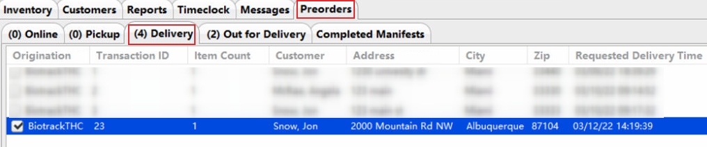 Setting up Sales for Delivery and Pickup (C)