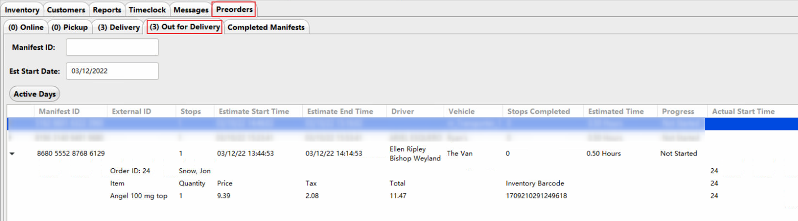 Setting up Sales for Delivery and Pickup (C)