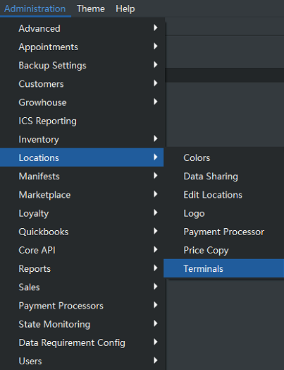 Setting up a Terminal (C)